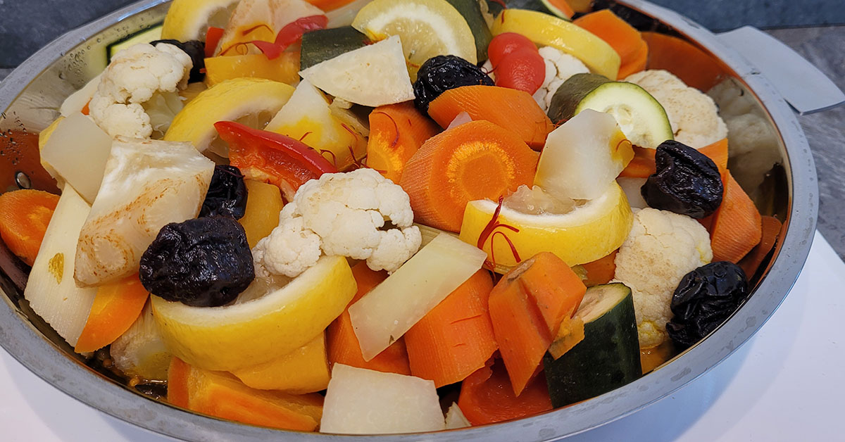 Recette de tajine végétarien - Baumstal